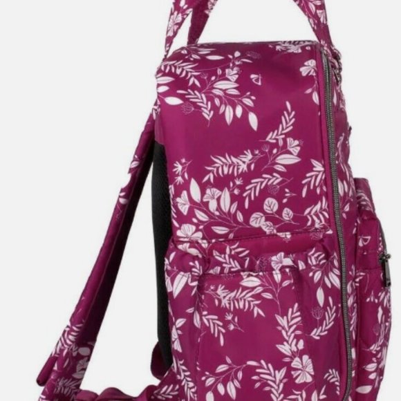 lug | Bags | Brand New Lug Voyager Backpacktote In Flourish Berry ...